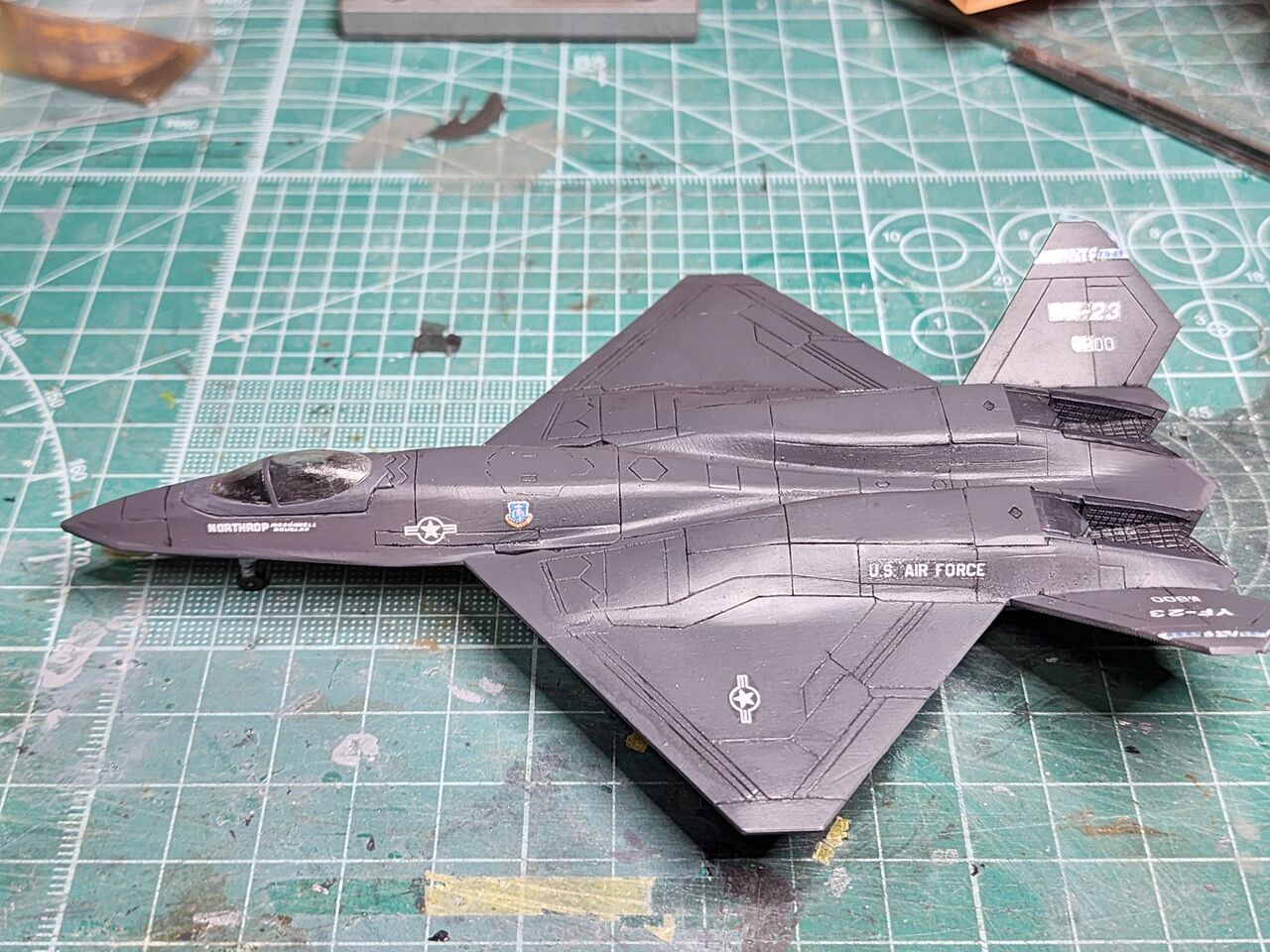 DAMEYA＠1/144:1/144 ボーイングX-32B、ノースロップYF-23