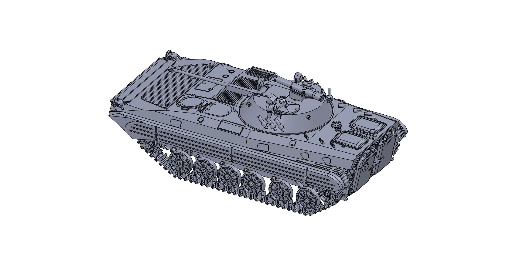 DAMEYA＠1/144:1/144 歩兵戦闘車BMP-2原型製作記（その8）