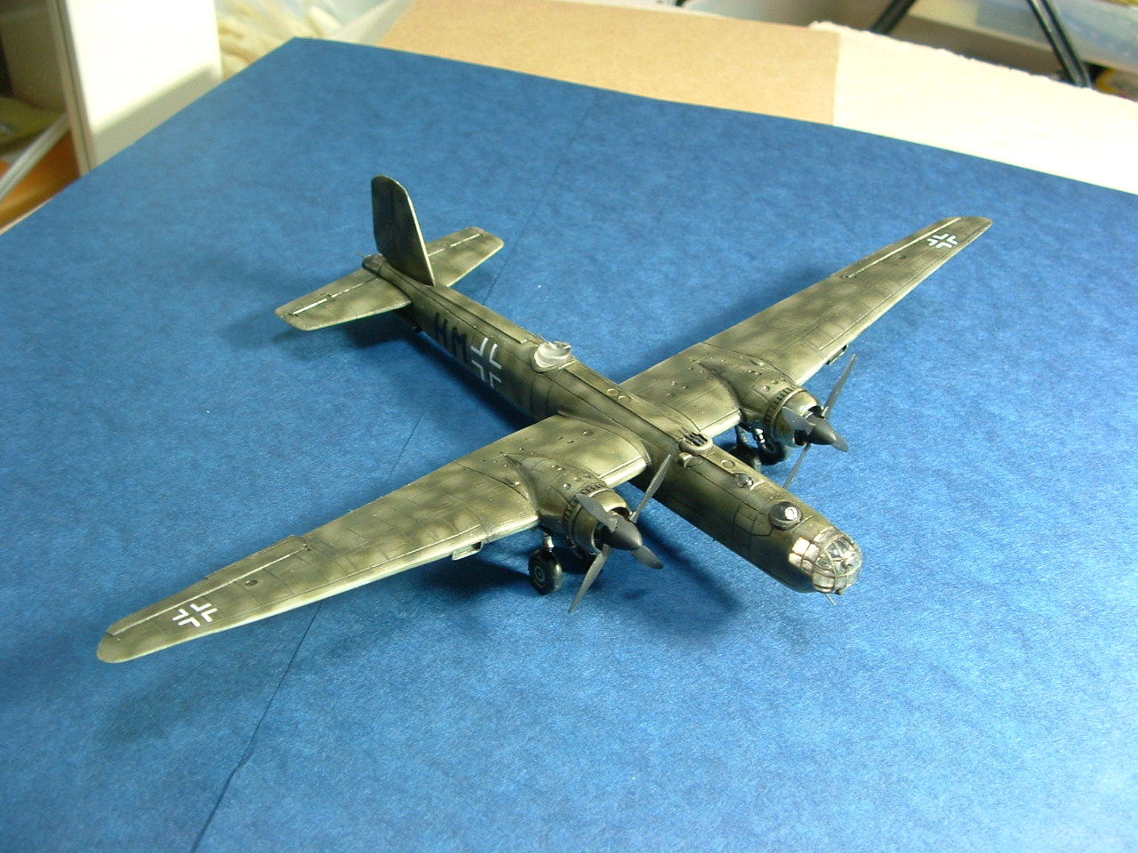 ハインケルHe177 グライフ(夕凪原型製作記23) : DAMEYA@1/144 ハインケルHe177 グライフ(夕凪原型製作記23) : DAMEYA@1/144