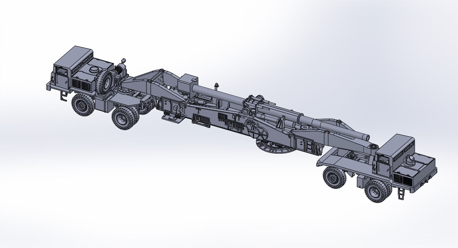 DAMEYA＠1/144:1/144 M65 280mmカノン砲、原型製作記⑤