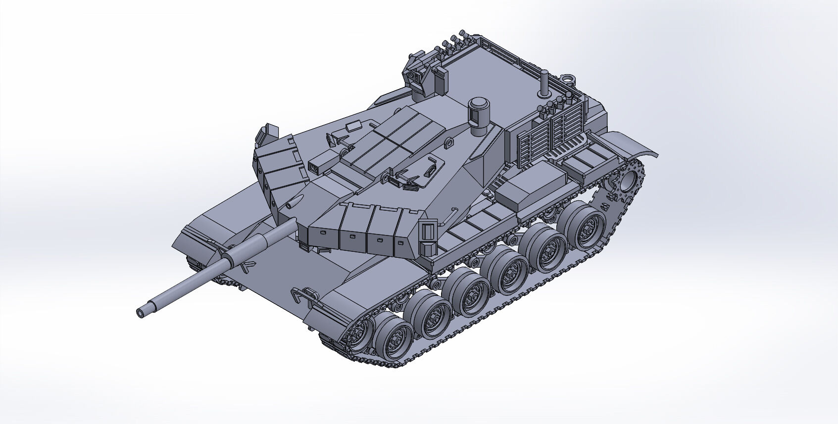 DAMEYA＠1/144:1/144 M60 MZK砲塔搭載型、原型製作記③