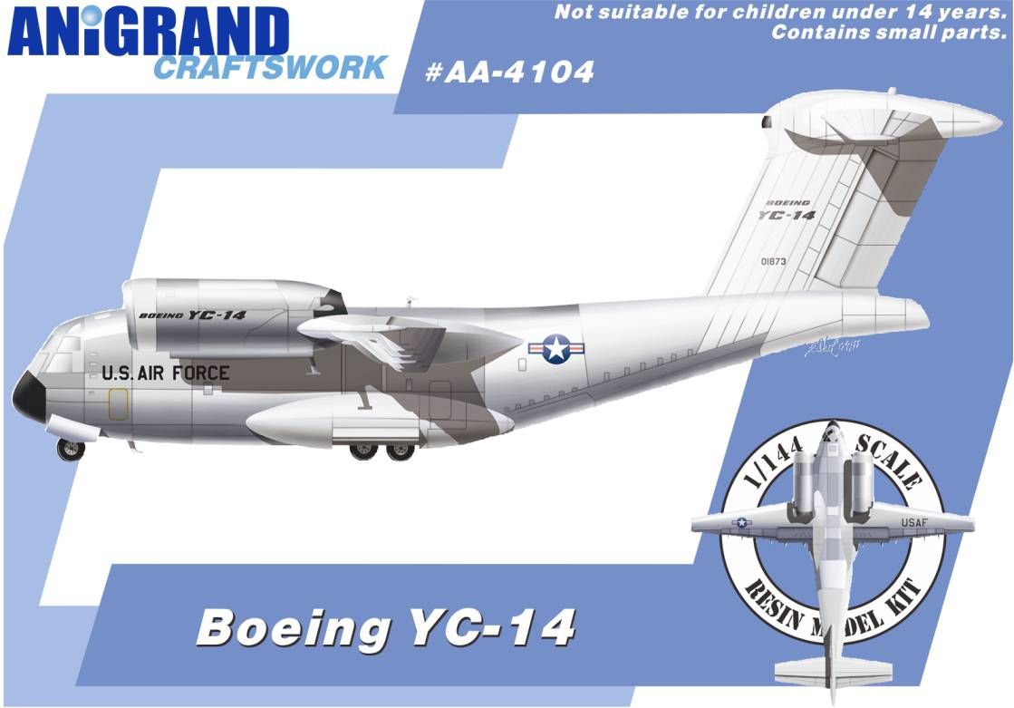 Updated - New Anigrand!! Budd C-93 Conestoga, YC-14 & YC-15 ...