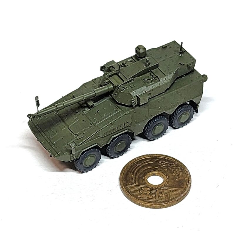 DAMEYA＠1/144:1/144 G6 155mm自走榴弾砲ライノ、GTKボクサーMGS製品化準備中