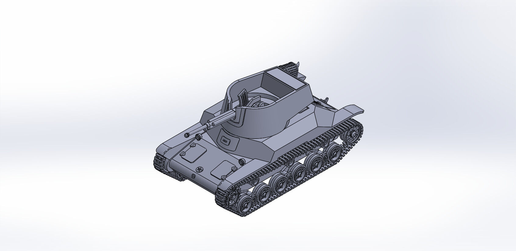 DAMEYA＠1/144:1/144 試製対空戦車タセ、原型製作記②