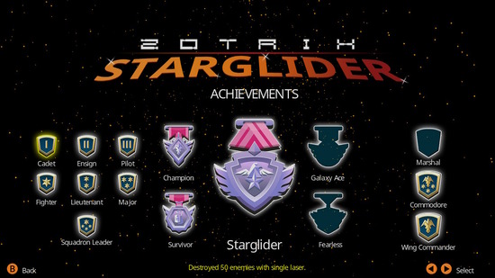 Zotrix Starglider [Nintendo Switch] 雑レビューの雑 : 雑に雑レビューを雑透過する雑