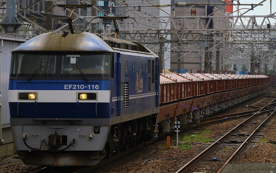 名古屋エリア貨物撮影(2023,9)5～EF210-100新塗装～ : 新適鉄
