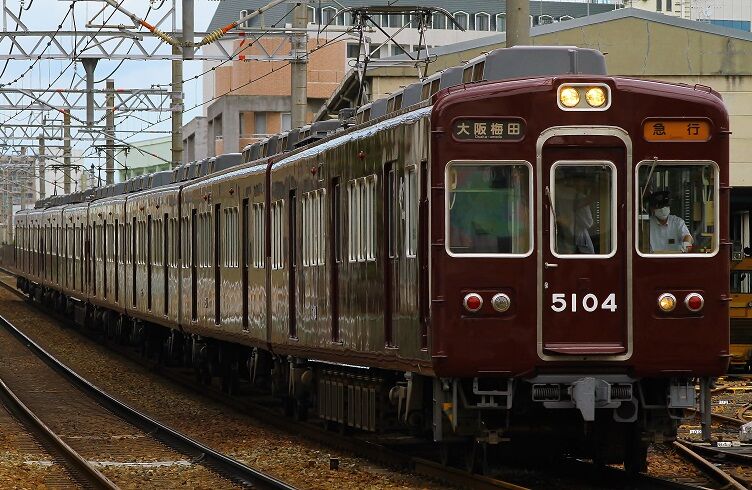 阪急神宝線撮影(2023)11～宝塚線5100系～ : 新適鉄