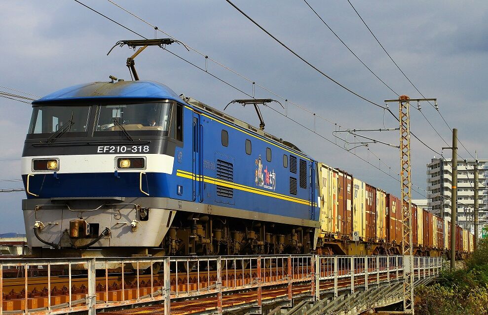 山陽本線貨物撮影(2023,秋)5～EF210-300(吹)①～ : 新適鉄