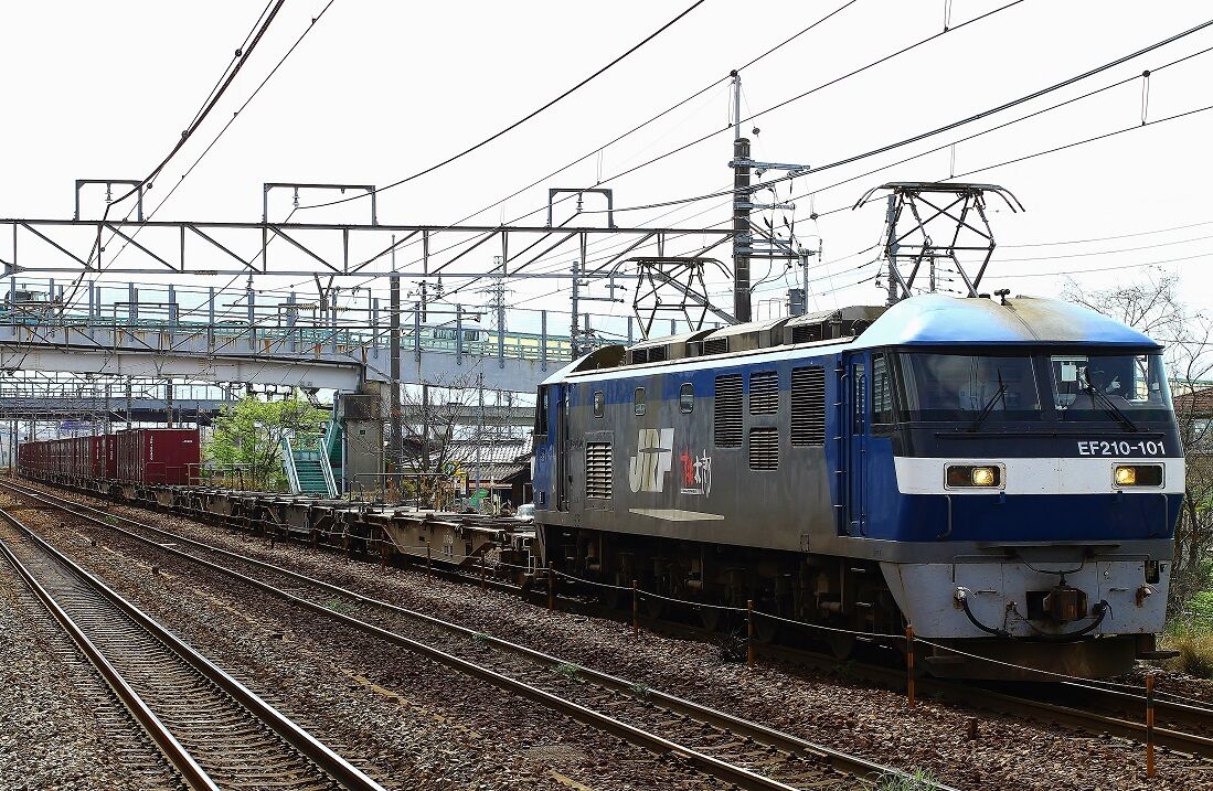 山陽本線貨物撮影(2024,4)1～EF210-100～ : 新適鉄