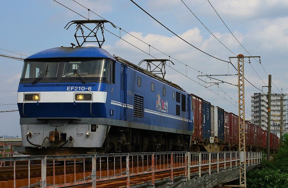 山陽本線貨物撮影(2023,秋)13～EF210-0新塗装～ : 新適鉄