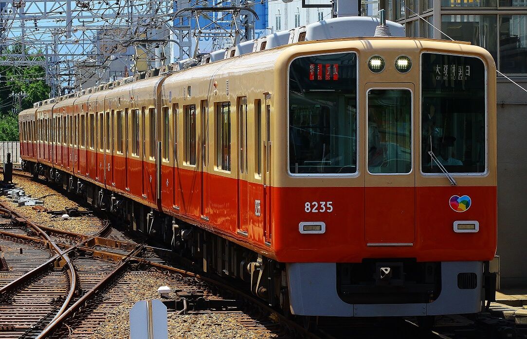 阪神本線撮影(2025夏)5～8000系タイプⅣ復刻塗装～ : 新適鉄