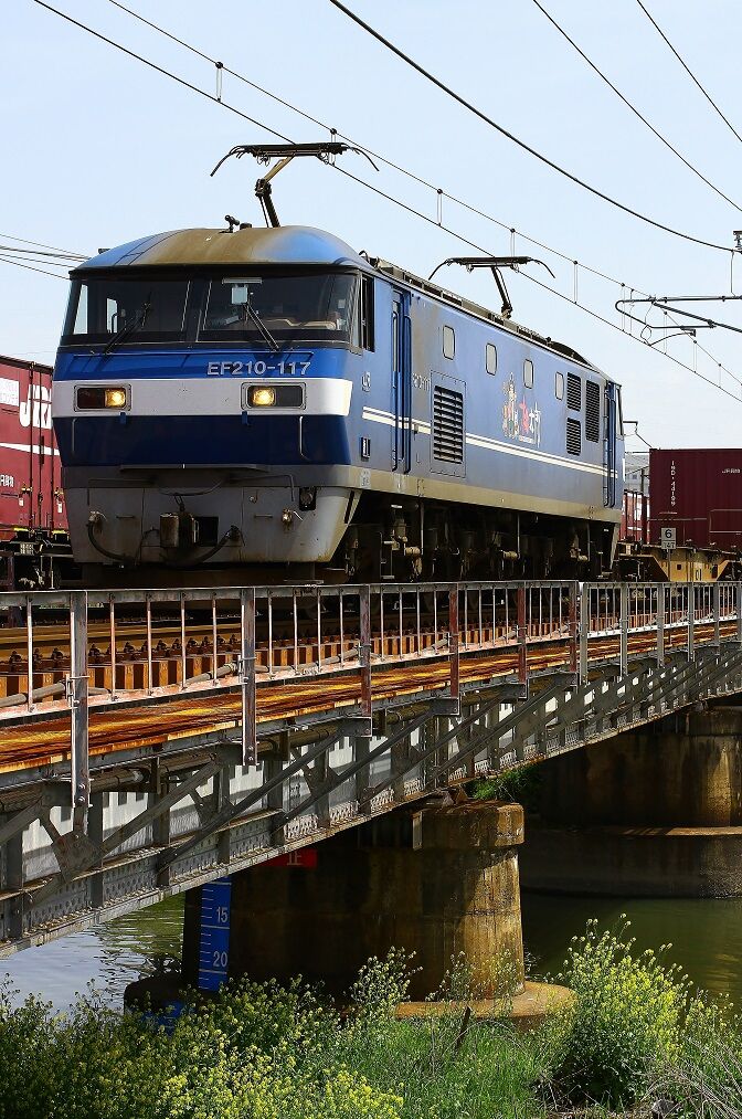 山陽本線貨物撮影(2024,4)1～EF210-100～ : 新適鉄