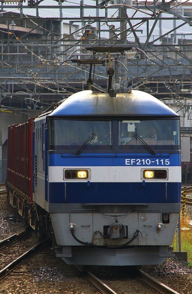 山陽本線貨物撮影(2023,秋)8～EF210-100新塗装～ : 新適鉄
