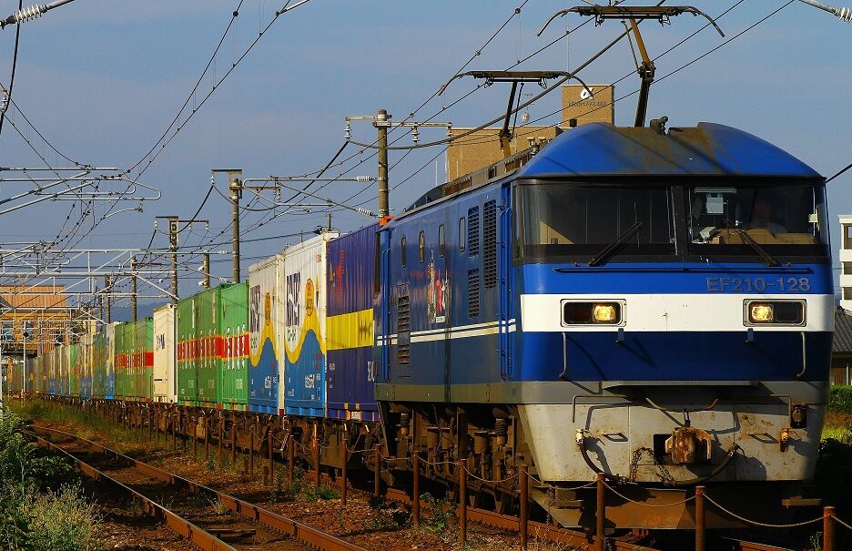 山陽本線貨物撮影(2023,秋)8～EF210-100新塗装～ : 新適鉄