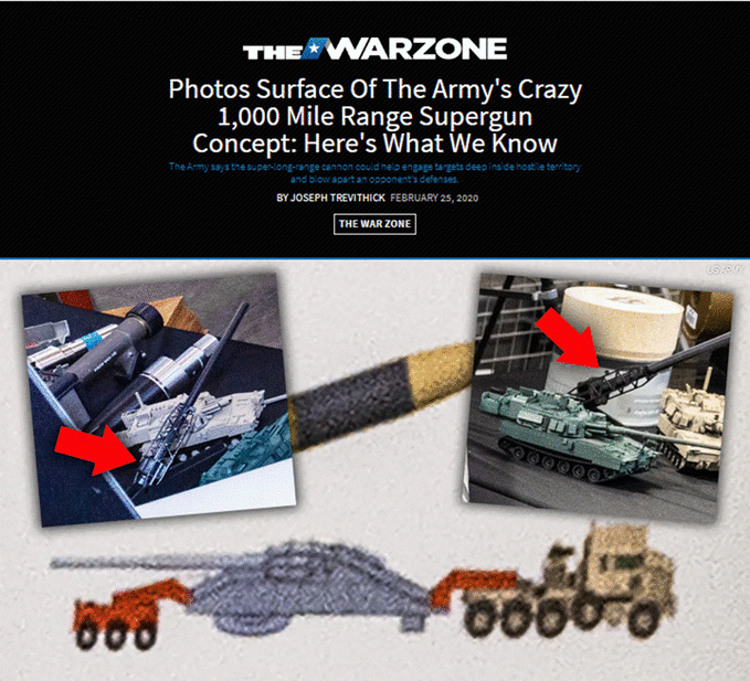 米陸軍 射程1600k超の戦略 超長距離カノン砲（SLRC：Strategic Long-Range Cannon） : Ddogの ...