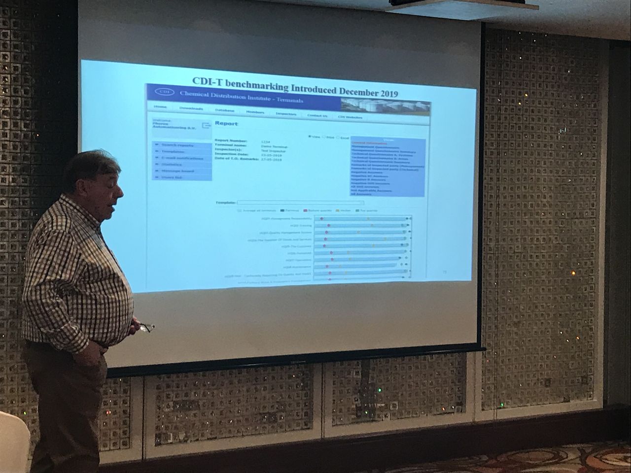 ケミカルタンクターミナル国際審査機構 CDI-T (Chemical Distribution Institute - Terminal ...