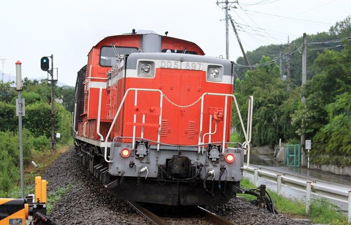 8／12 八高線訓練運転（DD51PP）返しは竹沢で : 電気屋の鉄道資料館