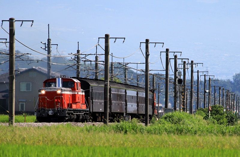 8/23 信越線DD51PPの旧客牽引訓練運転 1往復目の下り : 電気屋の鉄道資料館
