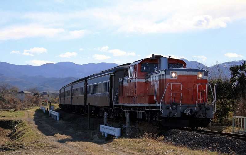 1/16 八高線DD51PPの旧客訓練運転 ③ 返しの寄居～用土間 : 電気屋の鉄道資料館