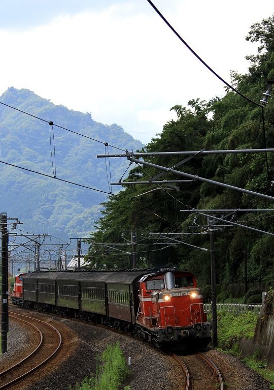 8/23 信越線DD51PPの旧客牽引訓練運転 2往復目の上り : 電気屋の鉄道資料館