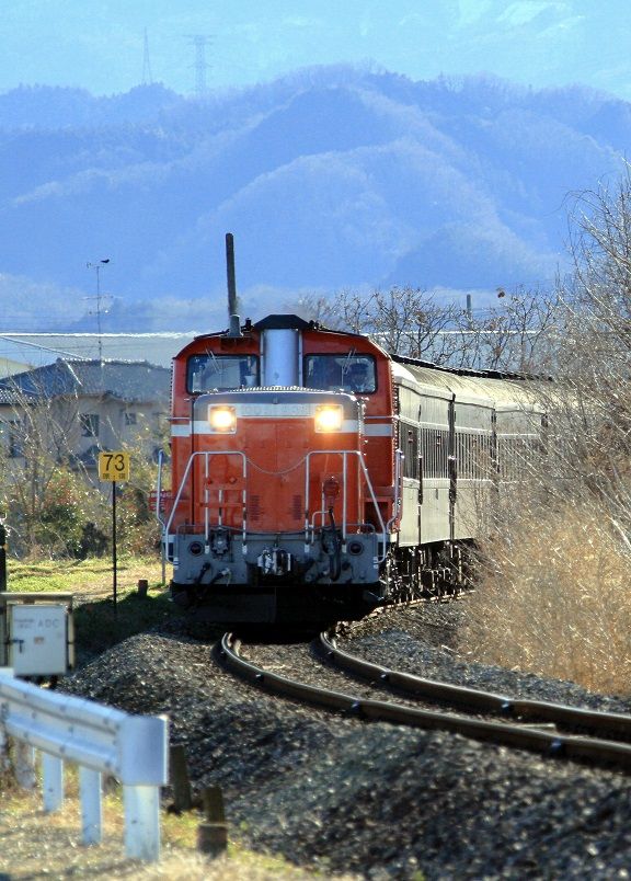 1/16 八高線DD51PPの旧客訓練運転 ③ 返しの寄居～用土間 : 電気屋の鉄道資料館
