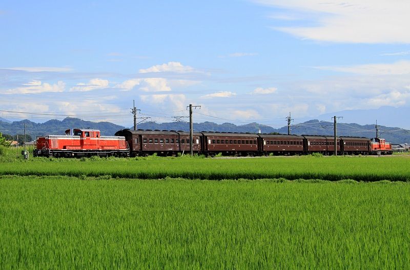 8/23 信越線DD51PPの旧客牽引訓練運転 1往復目の下り : 電気屋の鉄道資料館