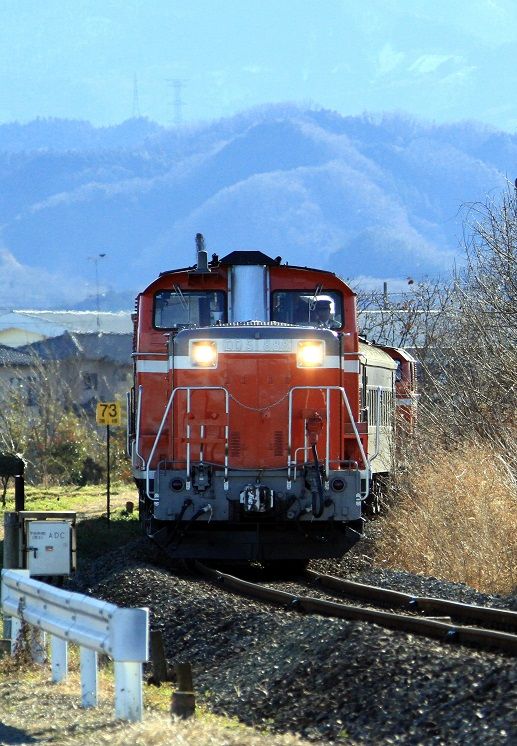 1/16 八高線DD51PPの旧客訓練運転 ③ 返しの寄居～用土間 : 電気屋の鉄道資料館