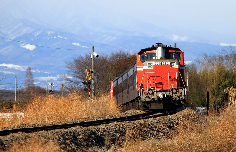 1/16 八高線DD51PPの旧客訓練運転 ③ 返しの寄居～用土間 : 電気屋の鉄道資料館