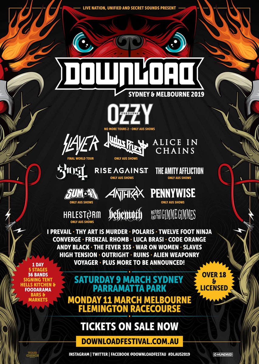 Download Festival Japan 2019第2弾はSUM41、マンウィズ、Amaranthe、Like A Storm ...