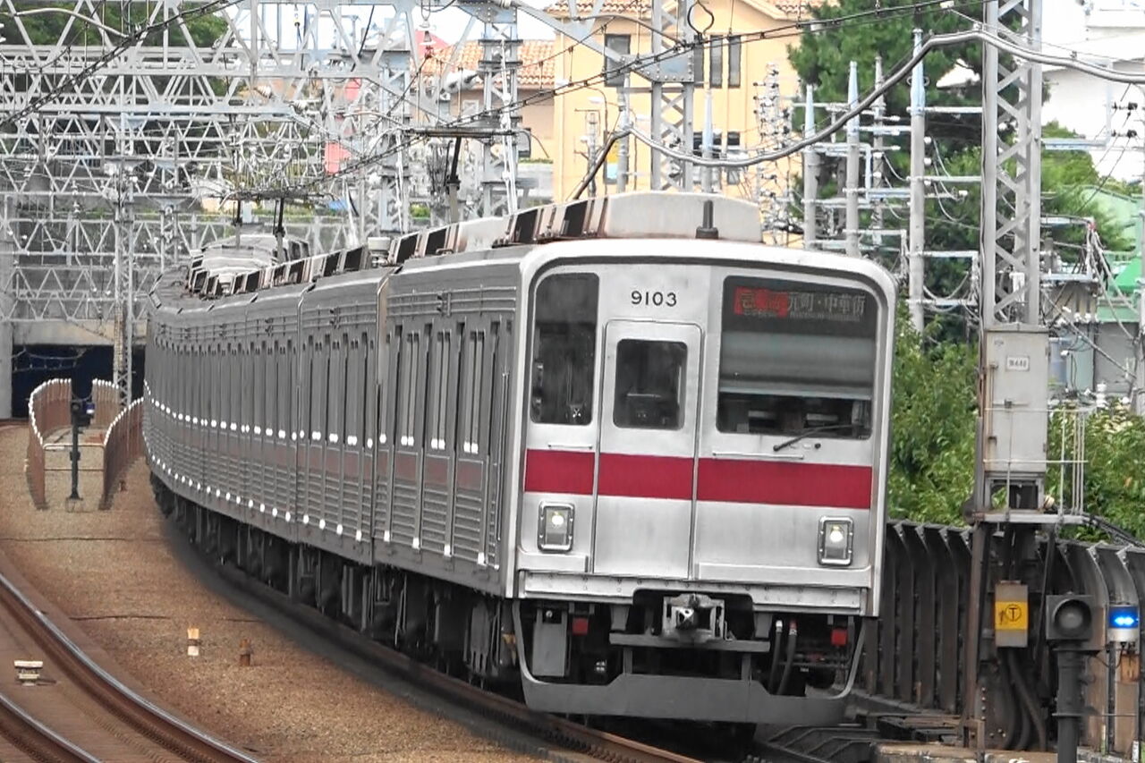 レール＆KQ倶楽部 : 最近東横線で東武50070系を見ない？