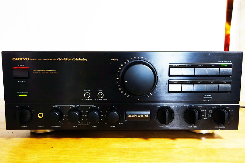 ONKYO A-817XD : オーディオ・マルチシステム奮闘記 ONKYO A-817XD : オーディオ・マルチシステム奮闘記