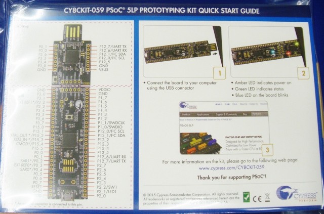 デジットBlog:PSoC 5LP Prototyping Kit入荷しました。