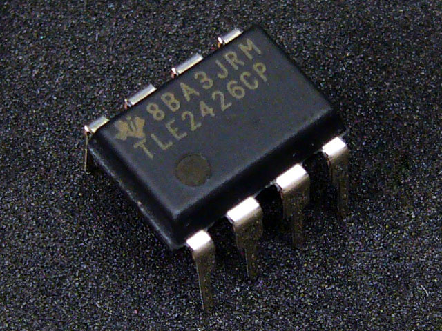 デジットBlog:テキサス レールスプリッタ・高精度仮想GND 「TLE2426」