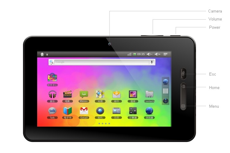 デジットBlog:AndroidタブレットのOSがバージョンアップして再入荷！