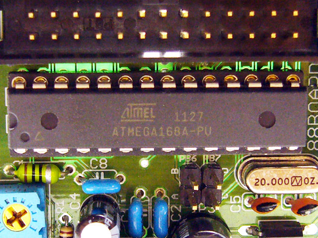 デジットBlog:ATmega168汎用基板キット「168BOARD」