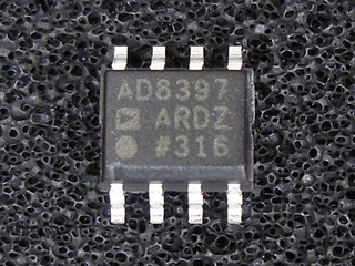 デジットBlog:高出力電流、レールtoレール出力デュアルオペアンプ「AD8397」入荷！
