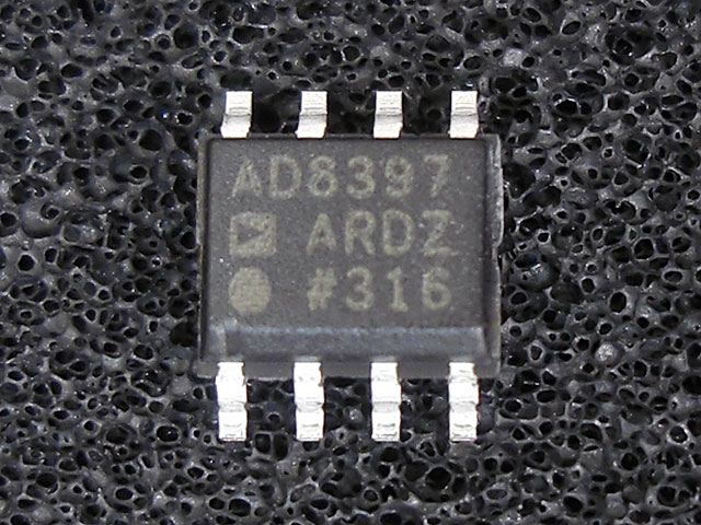 デジットBlog:高出力電流、レールtoレール出力デュアルオペアンプ「AD8397」入荷！