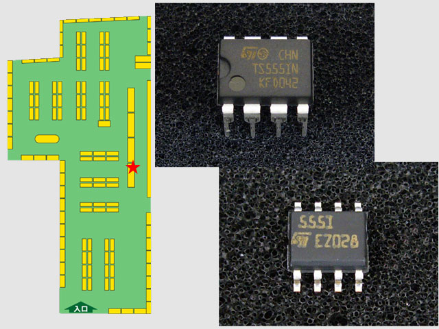 デジットBlog:STマイクロ CMOSタイマーIC「TS555」入荷！
