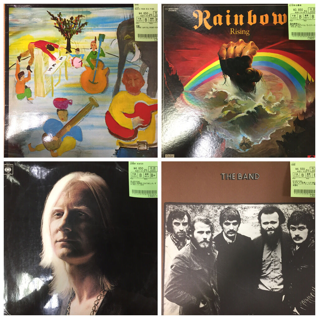 Rainbow,Jeff Beck他 ロック,ハードロックの新着中古レコードまとめて入荷いたしました!! : 千葉県柏市のCD･レコード ...