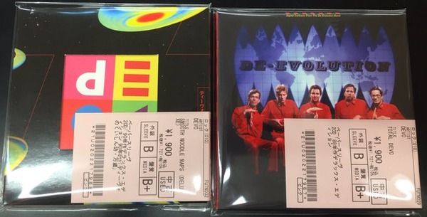 【中古新入荷情報】DEVO『TOTAL DEVO』『SMOOTH NOODLE MAPS (DELUXE)』デラックス・エディション 、入荷 ...