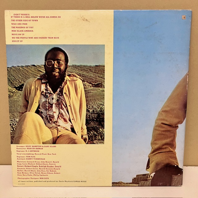 【SOUL廃盤入荷情報】歴史的名盤『CURTIS』日本コロムビア初版が帯付きで入荷！！ : ディスクユニオン吉祥寺店