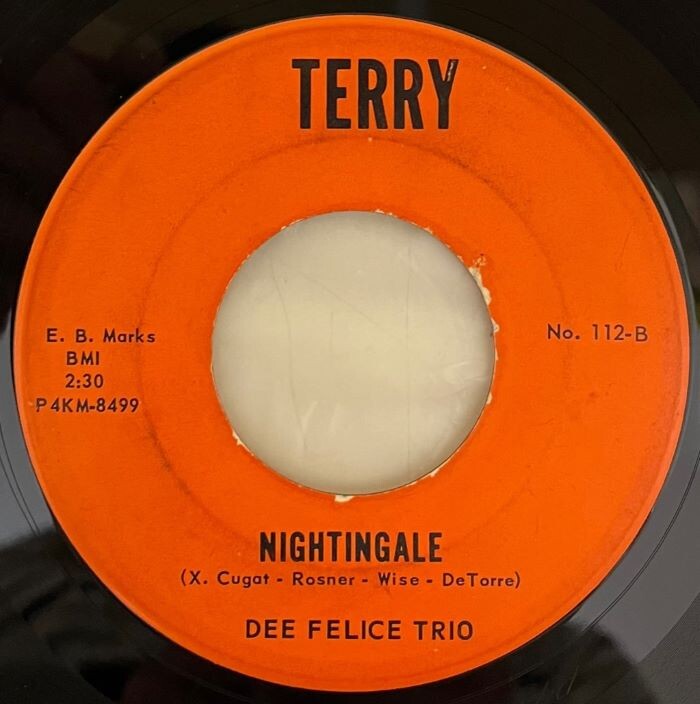 【USED/SOUL】激レア!!US ORGINAL 7INCH 『Dee Felice Trio - Little Liza Jane ...