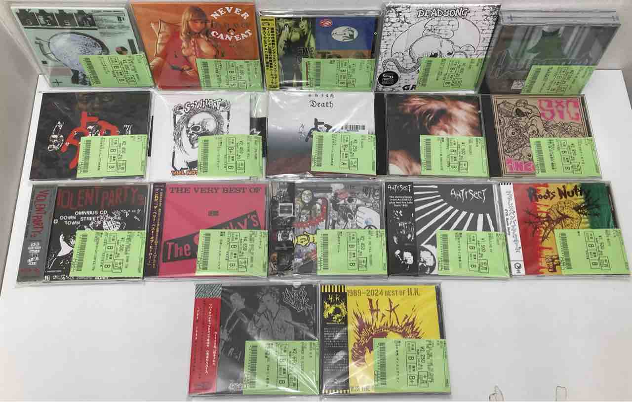 PUNK/HARDCORE中古CD/DVD新入荷情報 : ディスクユニオン中野店
