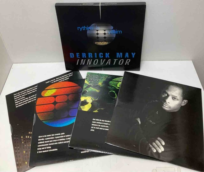 『DERRICK MAY / INNOVATOR』のオリジナルLP BOXなどテクノ、エレクトロ、ドラムンベース関連 中古レコード入荷いたし ...