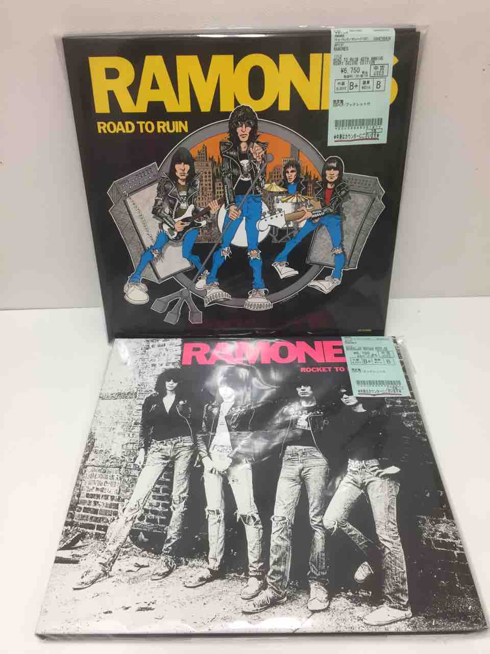 RAMONES DELUXE EDITION BOXまとめて入荷しました : ディスクユニオン中野店