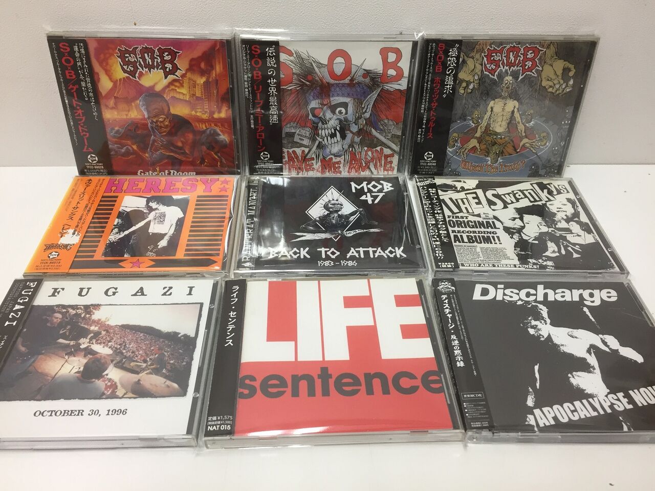 【PUNK/HARDCORE】1/19(木) 中古CDが50枚以上緊急入荷！ : ディスクユニオン中野店