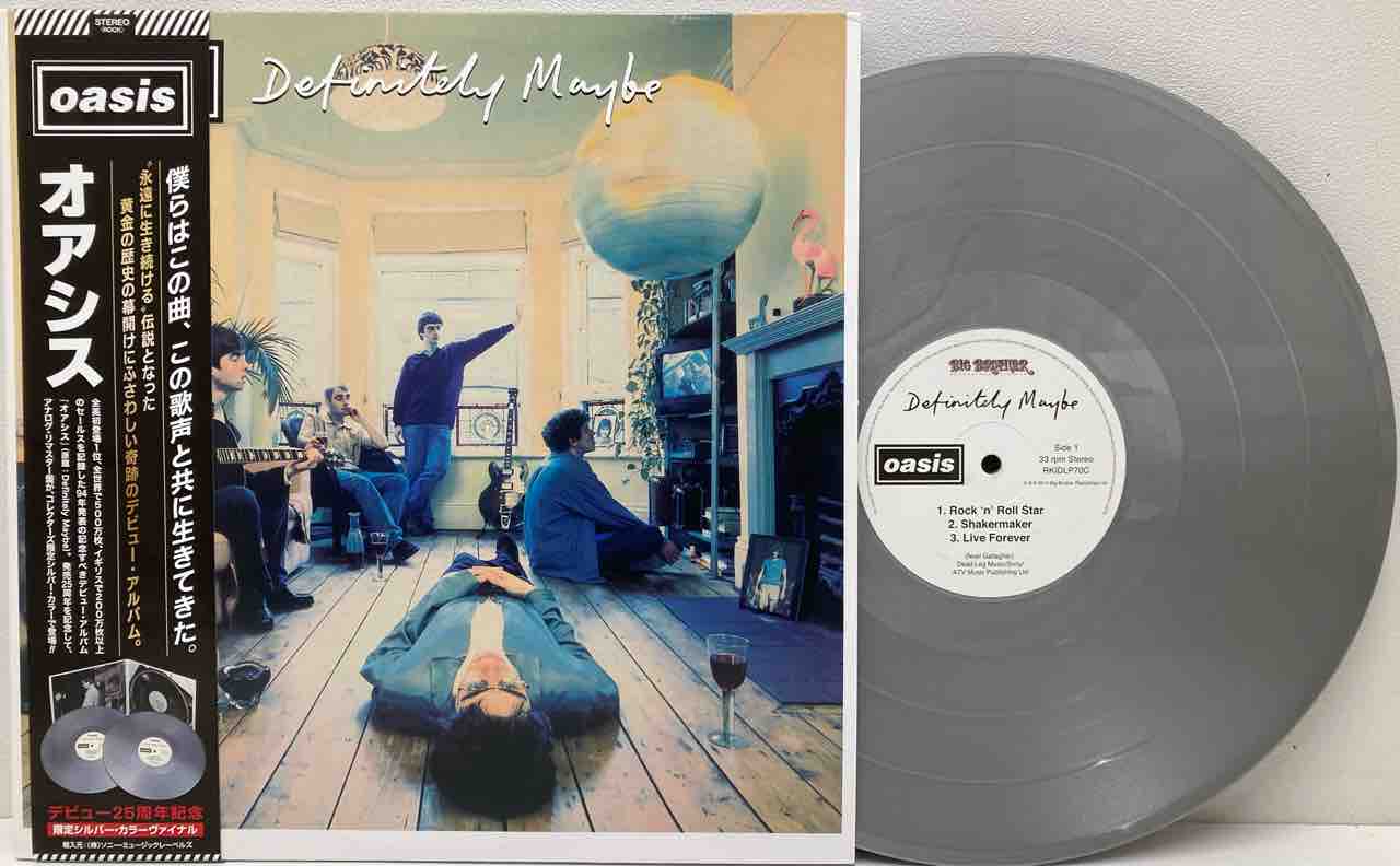 帯付・直輸入盤 OASIS-DEFINITELY MAYBE 25TH ANNIVERSARY LIMITED EDITION入荷しました ...