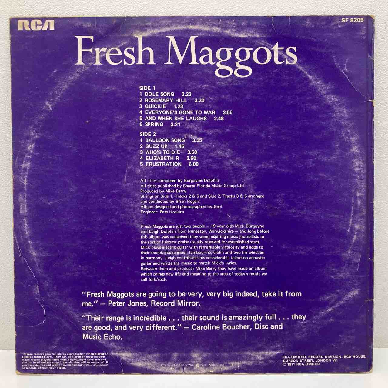 「DAVID BOWIE」「AFFINITY」「FRESH MAGGOTS」ほか ロック・プログレ新着廃盤レコード入荷！ : ディスクユニオン中野店