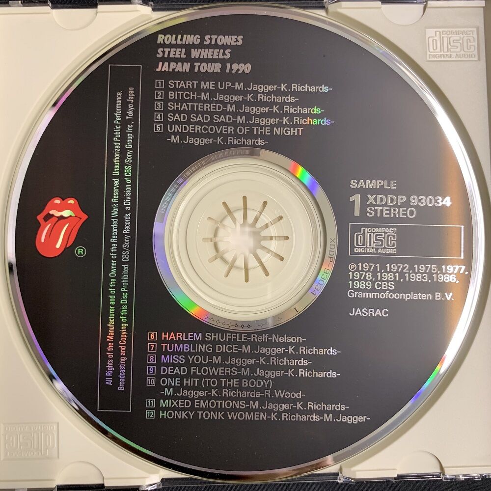 11/21(月)【ロック中古CD新入荷】ストーンズファン要注目のプロモCDが入荷。 : ディスクユニオン名古屋店