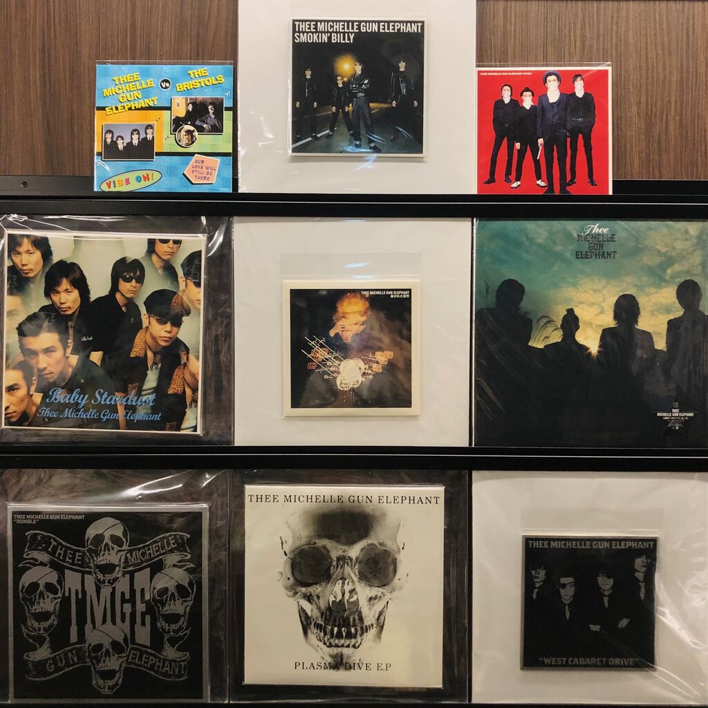 6/8(土)THEE MICHELLE GUN ELEPHANT中古レコード特集 6/8(土)THEE MICHELLE GUN ELEPHANT中古レコード特集